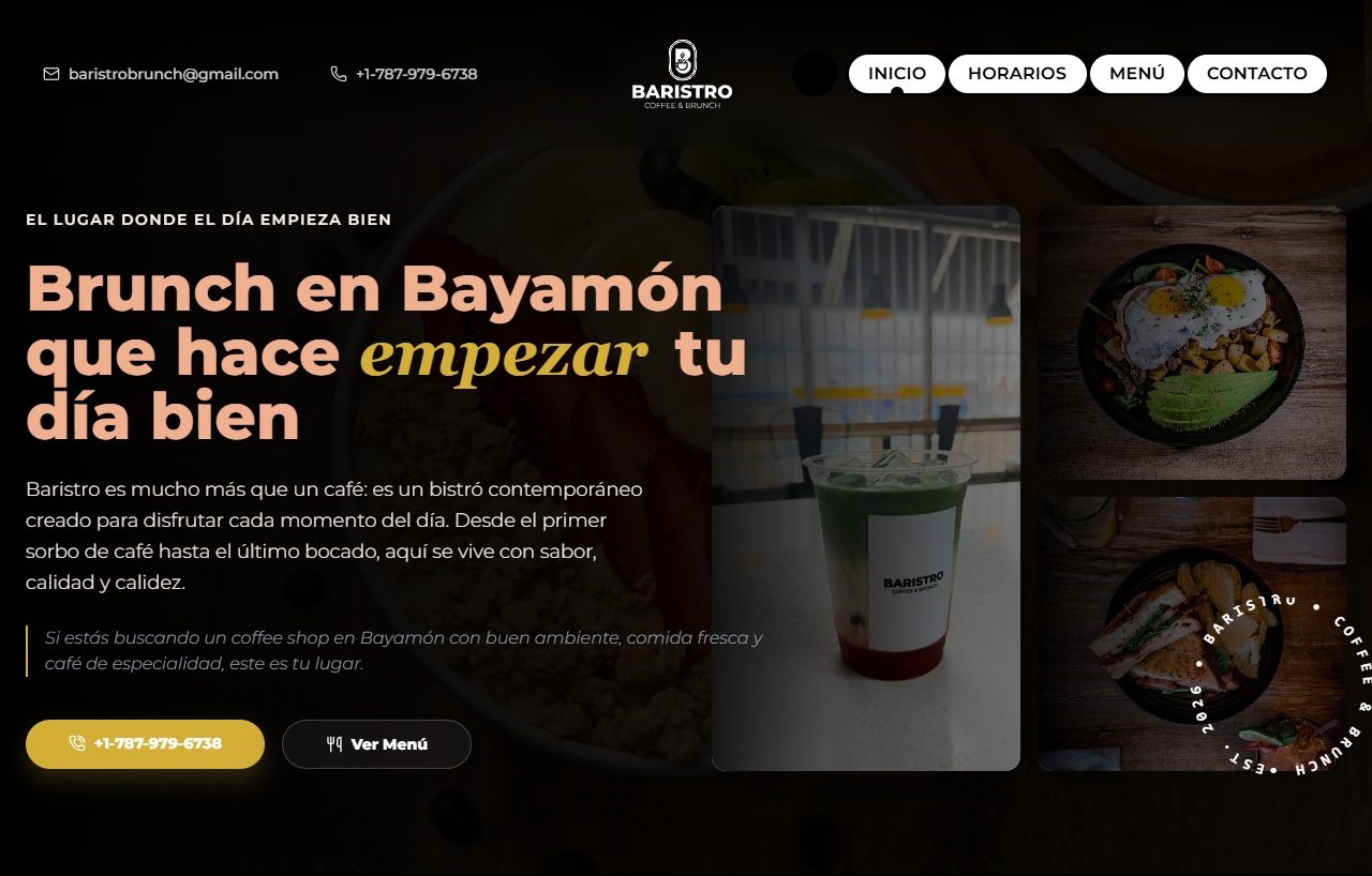 Brunch en Bayamón | Baristro Coffee Shop & Bistro